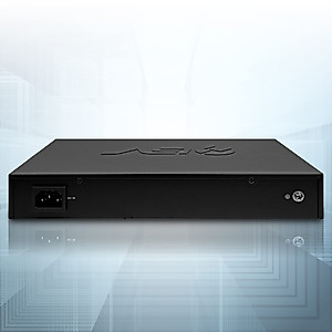 BV-Tech 18 Ports Long Range PoE+ Switch (16 PoE+ Ports | 2 Gigabit Ethernet uplink) - 19" Rackmount - 135W - 802.3af/at -Desktop Design for Easy Set Up