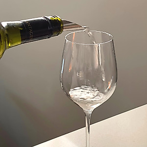 Wine Rack 8 Bottle & Wine Accessory Kit - Wine Racks Countertop - Small Wine Rack -Wine Cabinet Free Standing - Wood 3-Tier Wine Display and Storage Shelves - Countertop Wine Rack