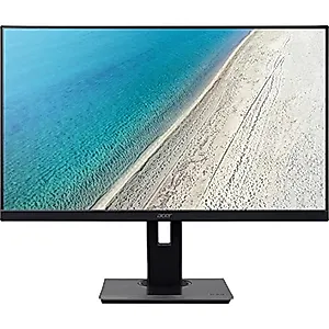 Acer B287K bmiipprzx 28" Ultra HD 3840 x 2160 IPS Monitor with Adaptive-Sync | 4ms (G to G) | DCI-P3 90% | HDR10 | TUV/Eyesafe | Display Port, Mini Display Port, 2 x HDMI 2.0, USB and Audio-Out Ports