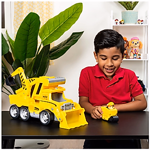 Paw Patrol, Ultimate Rescue Construction Truck with Lights, Sound and Mini Vehicle, for Ages 3 and Up