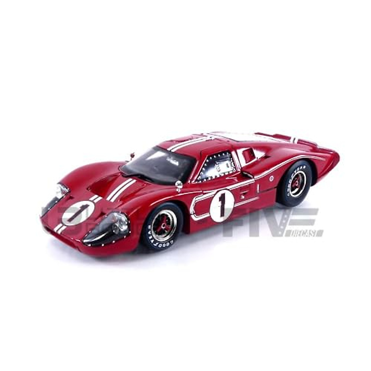 Shelby Collectibles SC423 1967 Ford GT MK IV #1 Red LeMans Winner 24 Hours 1/18 Diecast Model Car