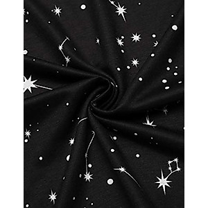 Ekouaer Tie Dye Pajamas Set Womens Loungewear Sleepwear 2 Piece PJ Sets