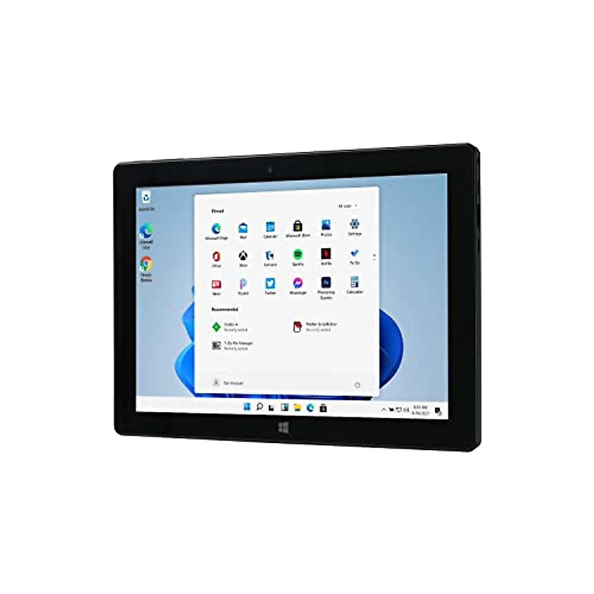 Fusion5 10.1" Windows 11 Full HD Tablet - FWIN232 PRO S3 Ultra Slim Windows Tablet PC - 8GB RAM, 256GB Storage, N4120 Quad-Core CPU, FHD (1920x1200) Display, Micro HDMI, M.2 SATA Expandable Storage