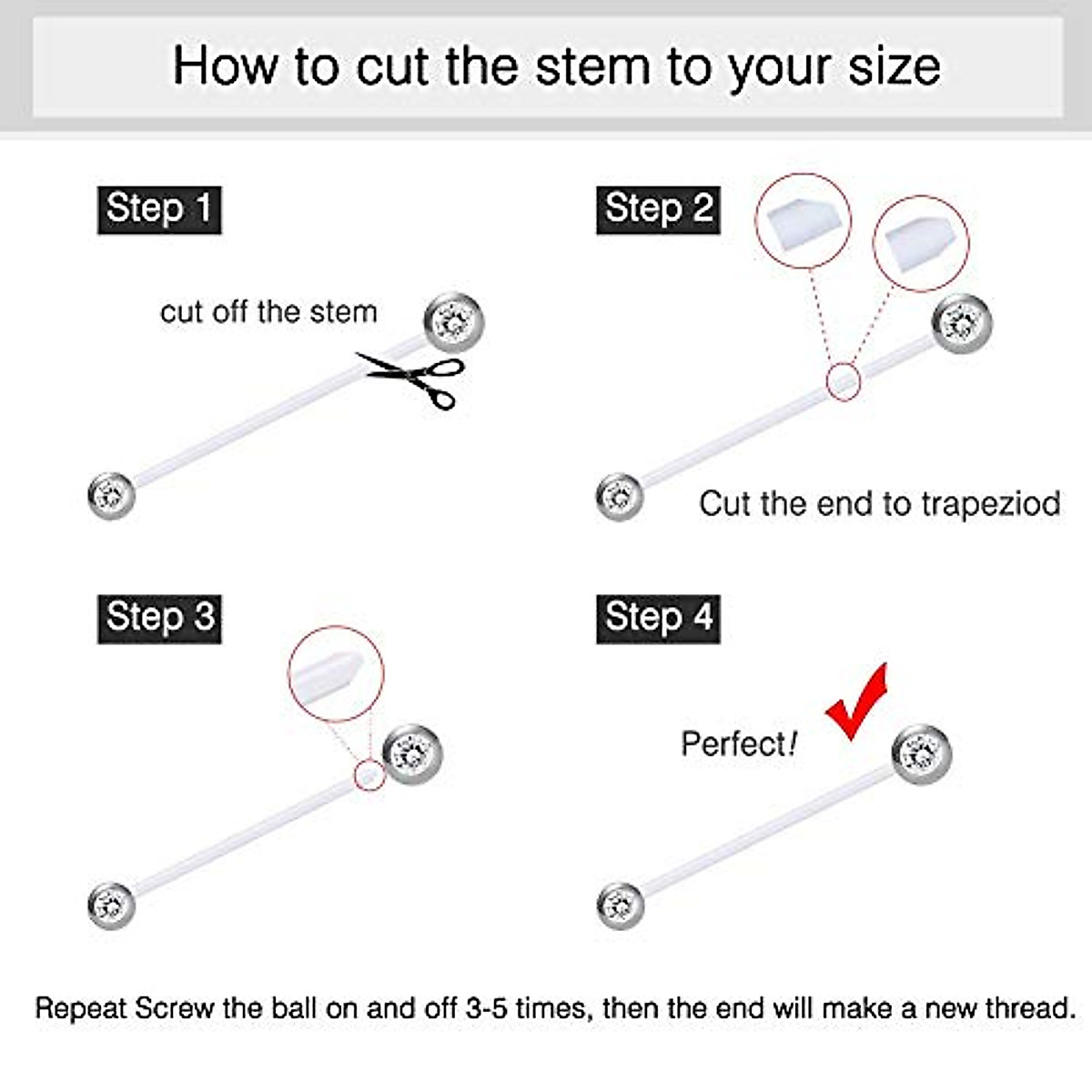 LAURITAMI Blue 14G Pregnancy Belly Button Rings Flexible Bioplast Sport Maternity Belly Navel Retainer Body Piercing 38mm 1 1/2"