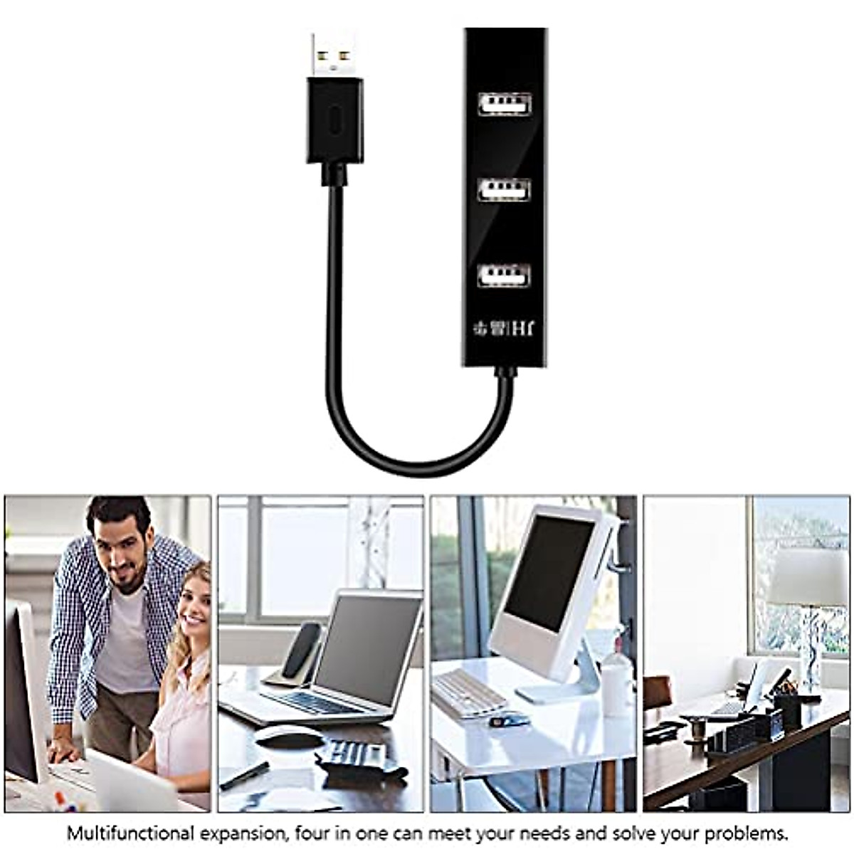 OSALADI USB Hub USB Hub USB Hub USB Hub USB Hub USB Cable High Speeds 4 Port USB 2. 0 Multi HUB Splitter Expansion Cable Adapter USB A Hub USB Cable USB Cable USB Cable USB Cable USB Cable