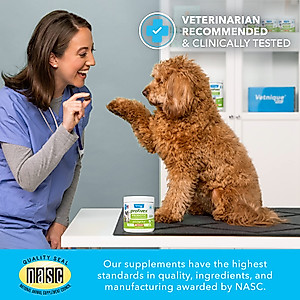 Profivex 5-Strain Cat & Dog Probiotic Powder 4.25oz and Glandex for Dogs Anal Gland Support Chews 30 Ct Bundle, Anal Gland Supplement for Dogs, Pork Liver Flavor Probiotic Powder for Dogs and Cats