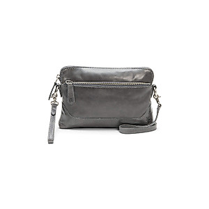 Frye womens Melissa Wristlet Crossbody, Carbon, One Size US