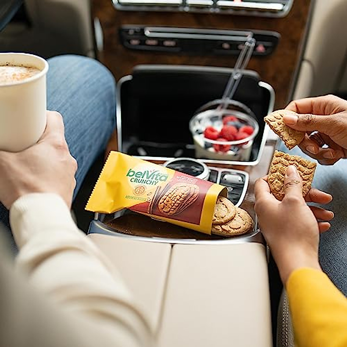 belVita Cinnamon Brown Sugar Breakfast Biscuits, Value Pack, 12 Packs (4 Biscuits Per Pack)