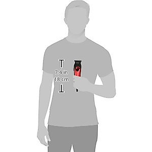 Wahl T-Pro Corded Compact Beard Trimmer with Diamond Finished T Blade for Bump Free Precision Outlining, Detailing, and Trimming - Model 9307-300