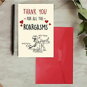 Cheerin Valentine's Day Cards for Him or Her | Anniversary Card | Gifts for Him or Her | Fun Gift Birthday Card for Husband Wife Boyfriend Girlfriend Men Women