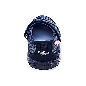 OshKosh B'Gosh Girls Fawn EverPlay Mary Jane Flat, Navy, 4 Toddler