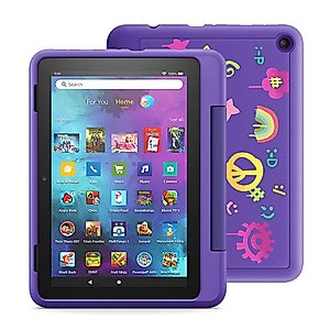 Amazon Fire HD 8 Kids Pro tablet, 8" HD, ages 6–12, 32 GB, (2021 release), Doodle