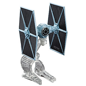 Hot Wheels Star Wars Starship Blue TIE Fighter Vehicle