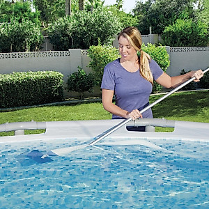 Bestway 58212 Flowclear AquaCrawl Swimming Pool Vacuum, White