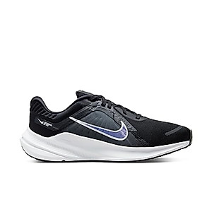 NIKE Women's Quest 5 Sneaker, Black/White-Iron Grey-DK Smoke Grey, 7 UK
