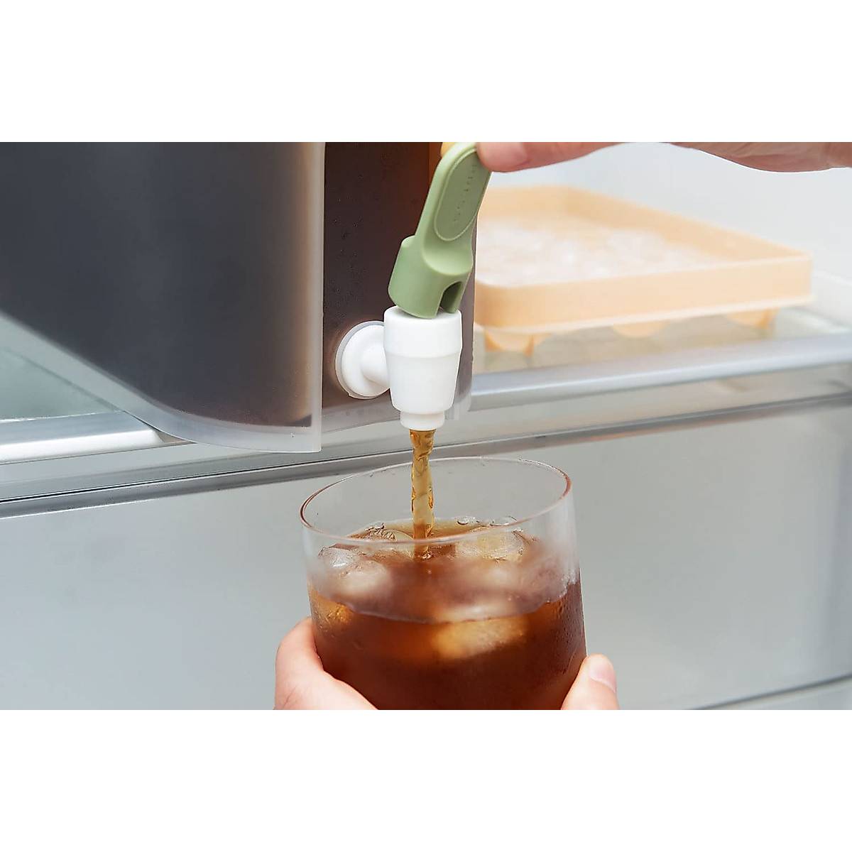 Baraiser Cold Brew Coffee Maker, 3/4 Gallon Iced Coffee Maker with Ultra-fine Mesh Steel Filter and Spigot