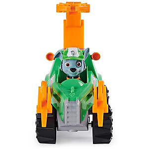 Paw Patrol, Dino Rescue Rocky’s Deluxe Rev Up Vehicle with Mystery Dinosaur Figure