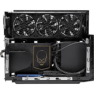 Intel 2023 NUC 12 Extreme Mini PC 16-Core i9-12900 64GB DDR4 2TB NVMe SSD NVIDIA GeForce RTX 3070Ti 8GB GDDR6X WiFi 6E RJ-45 HDMI DP 2xThunderbolt 4 RGB Lighting Windows 11 Pro w/RE 32GB USB,Black