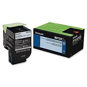 Lexmark 80C1SK0 801SK - Black - original - toner cartridge LCCP, LRP - for Lexmark CX310dn, CX310n, CX410de, CX410dte, CX410e, CX510de, CX510dhe, CX510dthe