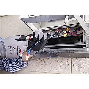 3M Electrical Markets Division unisex adult 3M COMFORT GRIP GLOVE CGL GU GENERAL USE SIZE L FOAMED NITRILE PALM PROVIDES EXCELLENT GRIP EVEN, Grey, Large Pack of 2 US