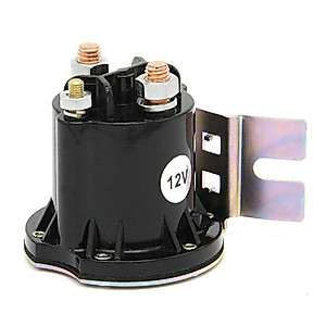 12V Starter Solenoid Relay Switch Intermittent Duty Contactor 3 Terminals Current 150A Max 800A with Nuts and Bolts Replaces # 634-1261-212