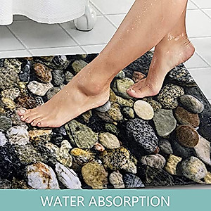 Creative House Life Bathroom Rug,Non Slip Soft Absorbent,Memory Foam Bath Runner Mat, Extra Large Size Runner Long Mat for Bath,Room,Tub,Shower Floors Mats 71 inches X 24 inches