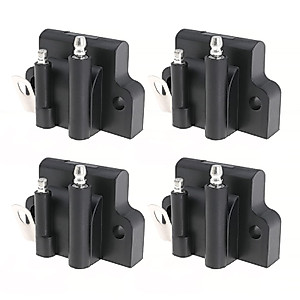 Fudoray Ignition Coil Replaces 582508 18-5179 183-2508 for 1985-2005 Johnson Evinrude 4-300HP 4 4.5 5 6 6.5 8 20 25 28 40 45 48 50 55 60 65 70 75 80 85 88 90 110 155 185 200 250 275 300 HP Engines
