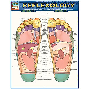Reflexology QuickStudy Laminated Reference Guide (QuickStudy Academic)