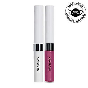 COVERGIRL Outlast All-Day Lip Color Custom Reds, Unique Burgundy , 2 Piece Set