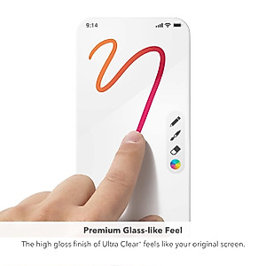 ZAGG InvisibleShield ultra Clear Plus - Film Screen Protector - Made for Samsung Galaxy S20 Ultra - Case Friendly, Model:200204838