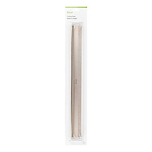 Cricut Metal Ruler - Safety Cutting Ruler for Use with Rotary Cutters, Cricut TrueControl knife, Xacto knife - Great For Quilting, Scrapbooking, Crafting and Paper Cutting - 18", [Rose]