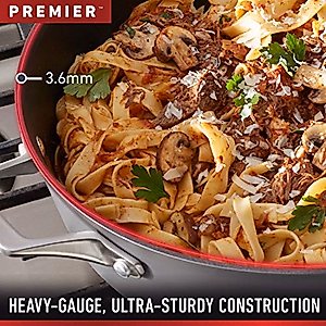 Calphalon 8-Piece Pots and Pans Set, Nonstick Kitchen Cookware with Stay-Cool Handles, Dishwasher and Metal Utensil Safe, Black