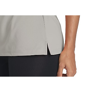 MAGCOMSEN Short Sleeve Golf Polo Shirts for Women Golf Shirts Work T Shirts Casual Shirts Quick Dry Shirts UPF 50+ Light Grey M