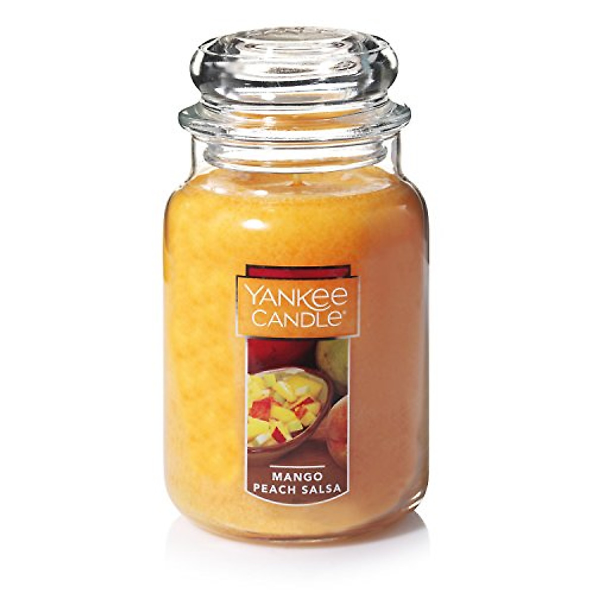 Yankee Candle 1114681Z Large Jar Candle Mango Peach Salsa & Large Jar Candle Vanilla Cupcake