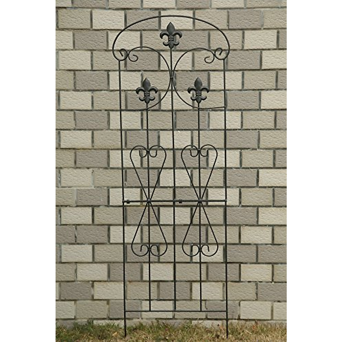 1. GO Metal Garden Trellis Panel Arch for Climbing Plants, 16" Wide x 60" High, OG-0033KD