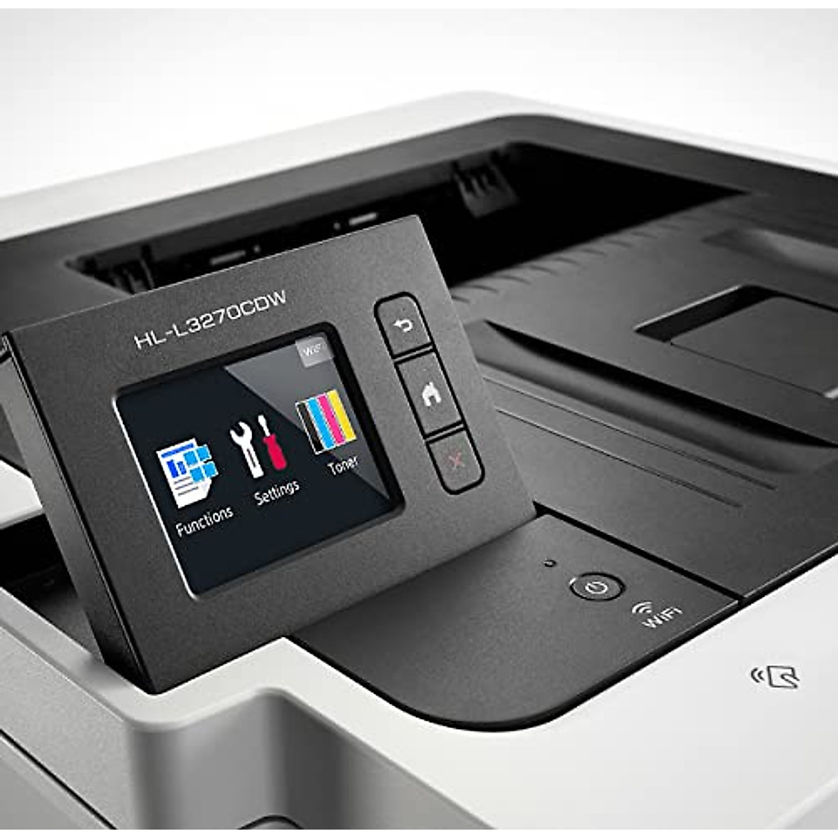 Brother HL-L32 70CDW Series Compact Digital Wireless Color Laser Printer - Mobile & NFC Printing - Auto Duplex Printing - Up to 25 ppm - Up to 250-Sheet Tray Capacity - 2.7" Touch + HDMI Cable