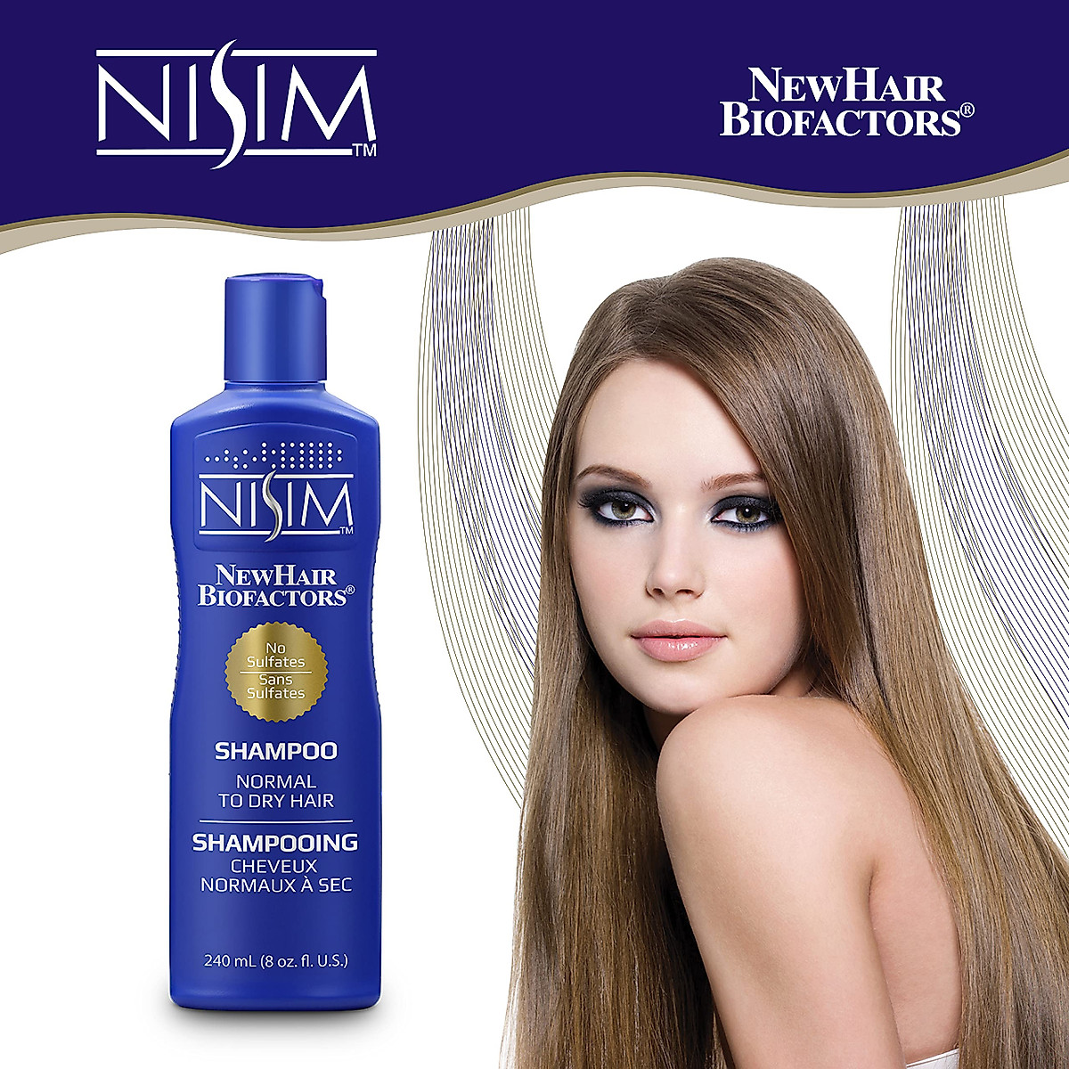 Nisim Deep Cleansing Shampoo Normal to Dry (1 Pack - 8 oz)