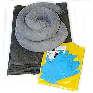 Oil-Dri L90435 Compact Universal 5-Gallon Bucket Spill Kit, 5-Gallon Maximum Absorption Capacity