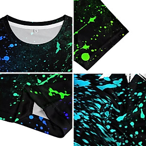 3D Printing Merch for Kids, Cool T-Shirt and Shorts Set for Boys Girls Fashion Short Sleeves Shirt Suit 9-10 Years