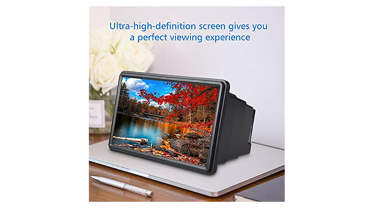 12" 3D HD Screen Magnifier - Perfect for Movies & Gaming