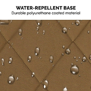 Furhaven Dog Bed for Medium/Small Dogs & Indoor Cats, 100% Washable, Sized to Fit Crates - Sherpa Fleece Bolster Crate Pad - Cream, Medium