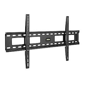 Ultra Slim Flat TV Wall Mount Bracket for TCL 55" Class 4 Series LED 4K UHD Smart Android TV (55S434) Low 1.4" Profile Design, Heavy Duty Steel, Flush to Wall, Simple Install