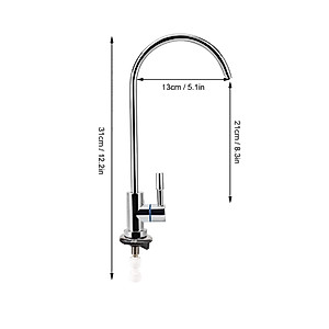 Water Filter Tap, RO Water Faucet Water Filter Faucet Reverse Osmosis Purifier Filtration Drinking Water Filter Faucet