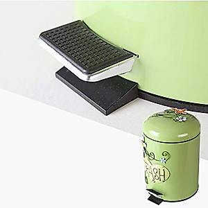 Trash can Bathroom Wastebasket Trash Can, Waste Basket Garbage Can for Bathroom, Bedroom, Kitchen, Home Office, Dorm, College, Teal Blue Bathroom Kitchen Toilet Desktop (Color : Yellow)