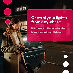 innr Color Smart Bulb A19, Works with Philips Hue, Alexa, Hey Google, SmartThings (Hub Required), Zigbee, Lights, Dimmable RGBW LED Light Bulbs A19 with E26 Base, 60W Equivalent, 2-Pack, AE 280 C-2