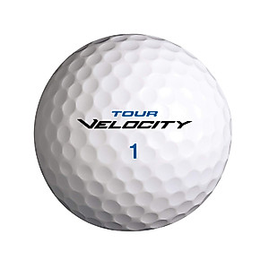 Wilson Sporting Goods Tour Velocity Accuracy 15-Ball Pack, White