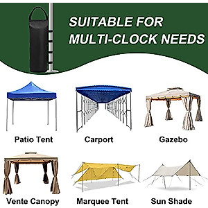 IALNAI 112 LBS Canopy Weights Sand Bags Stabilize Your Pop Up Gazebo with Ez Pop up Canopy Tent Outdoor Instant Canopies Sand Bags - Heavy Duty Weights for Windy Conditions