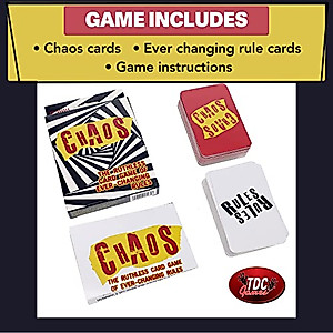 TDC Games Chaos Card Game,1930