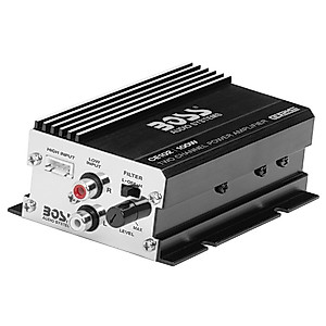BOSS Audio Systems CE102 2 Channel Car Amplifier - 100 Watts, Full Range, Class A/B, IC (Integrated Circuit)