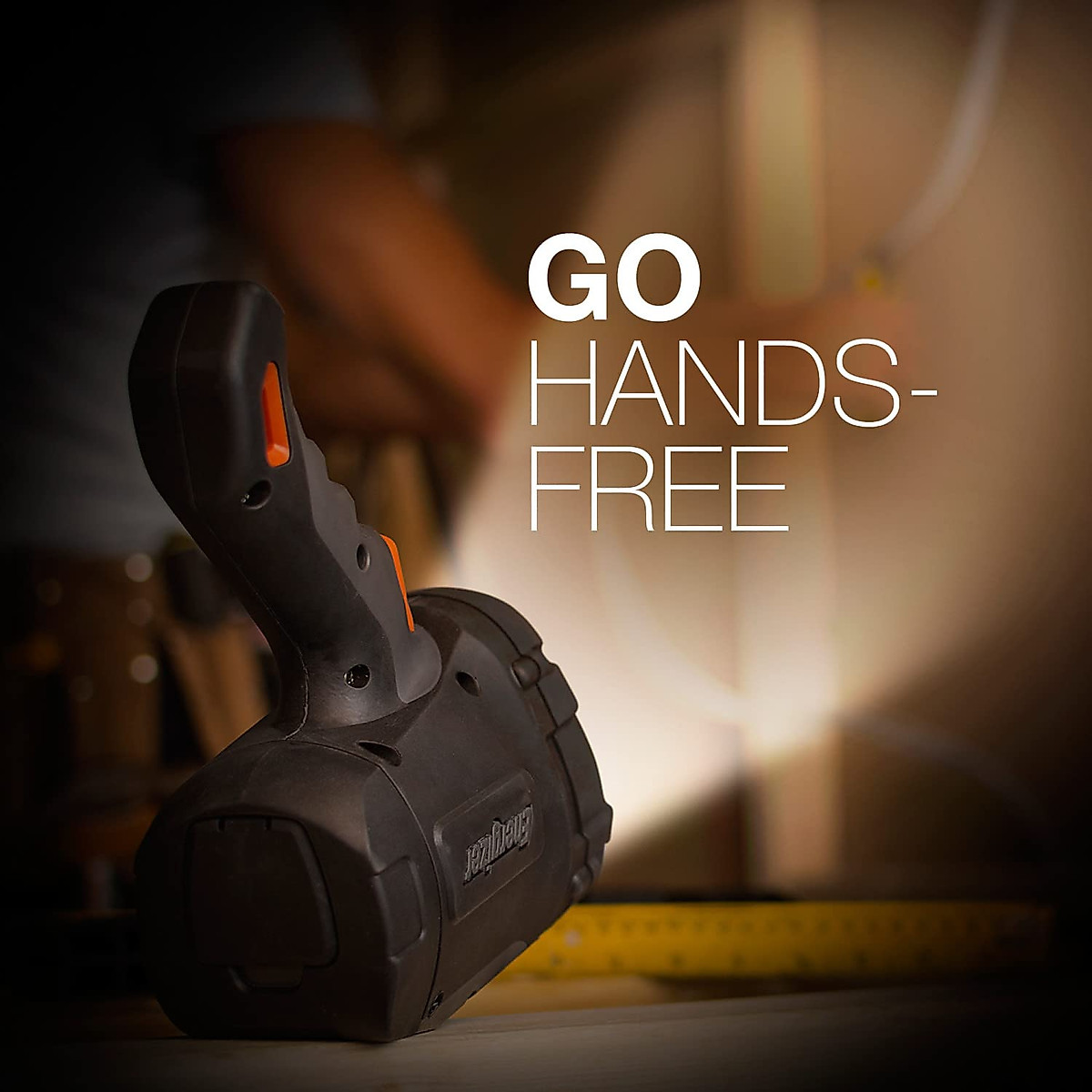 Energizer LED Portable Spotlight, Bright Spotlight Flashlight for Emergencies, Work Sites and Camping Gear, Flash Light with AA Batteries Included, Pack of 1